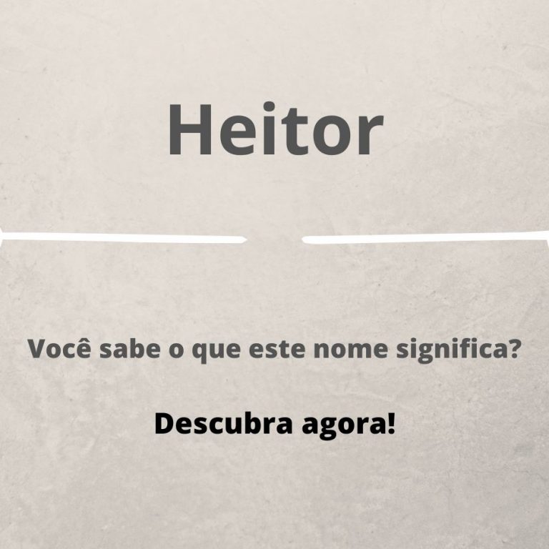 Significado do nome Hector