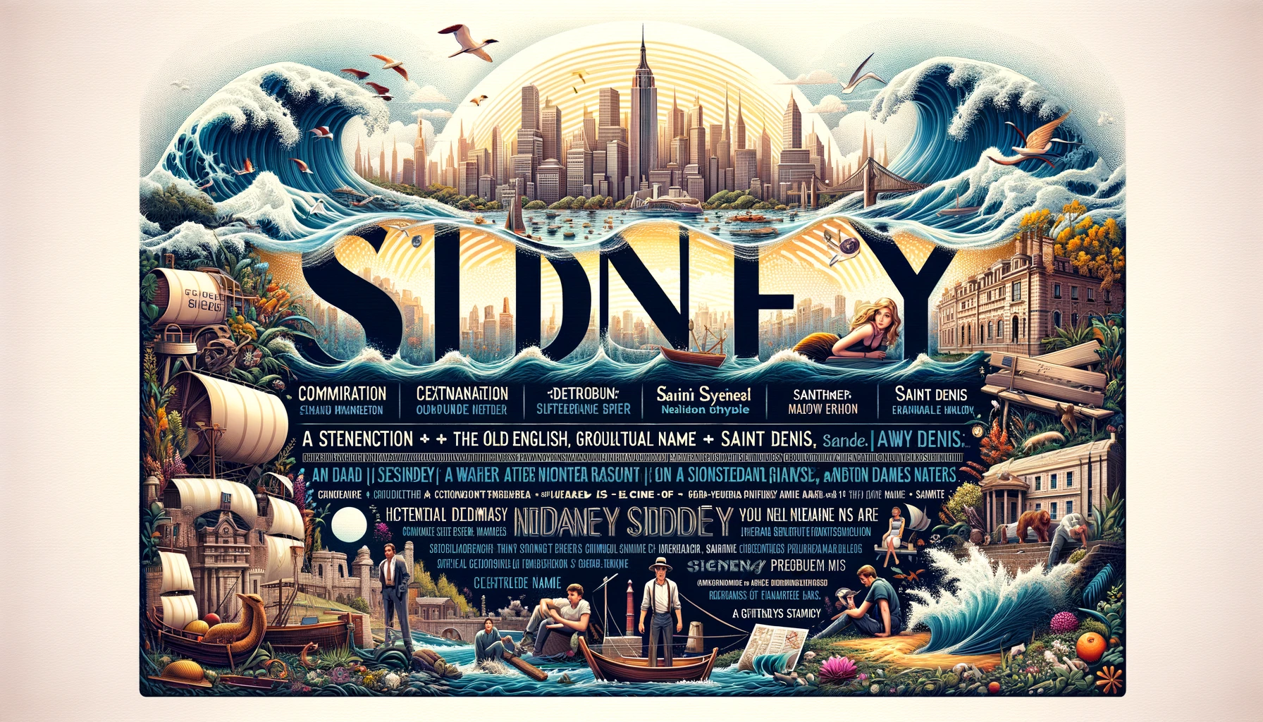 Saiba tudo sobre o Significado do nome Sidney