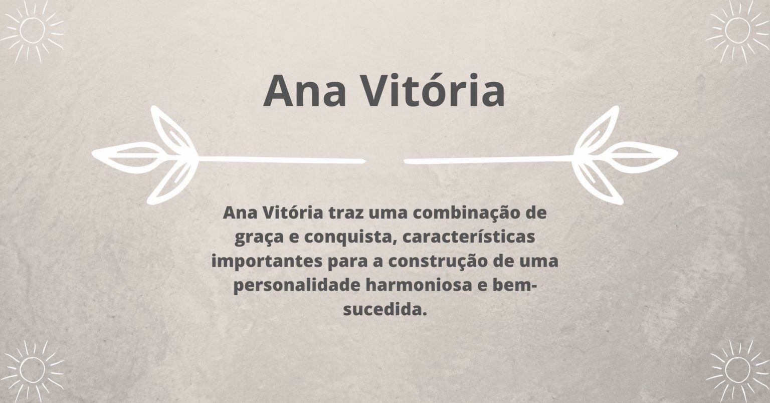 Significado do nome Ana Paula
