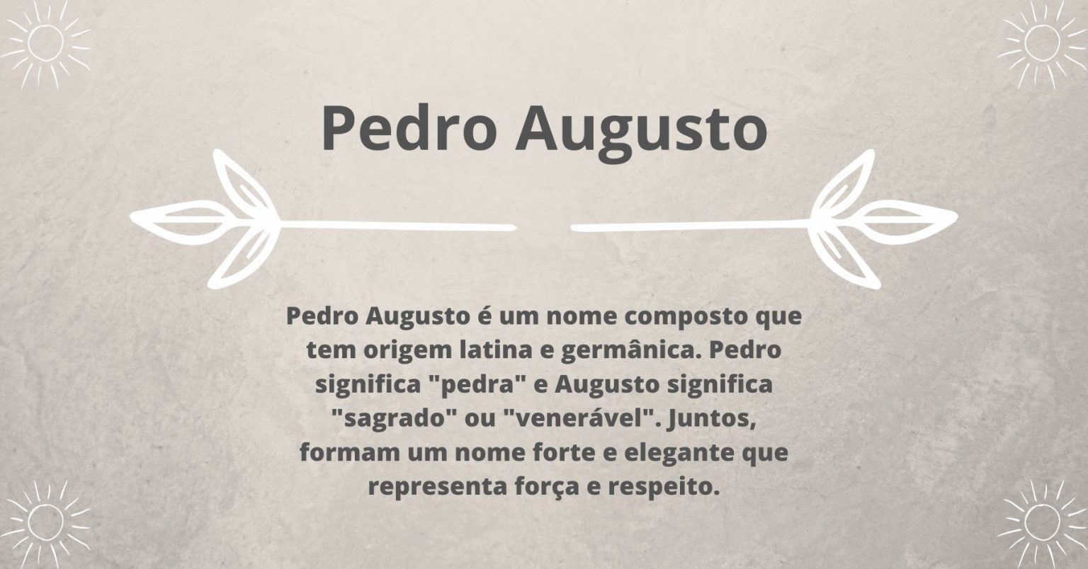 Significado do nome Pedro